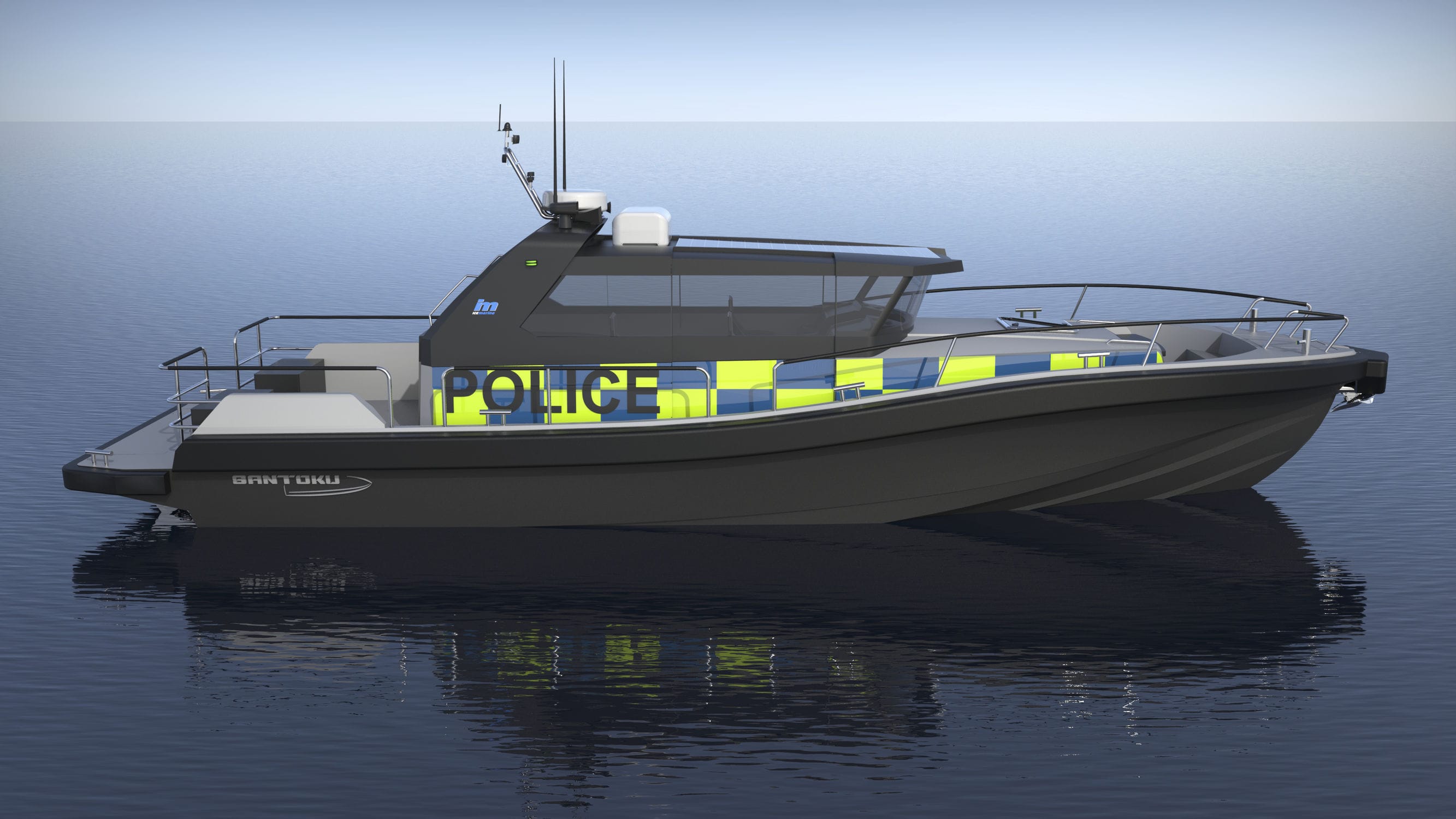 Patrol boat - Santoku C-PPC - ICE MARINE - work boat / inboard / outboard