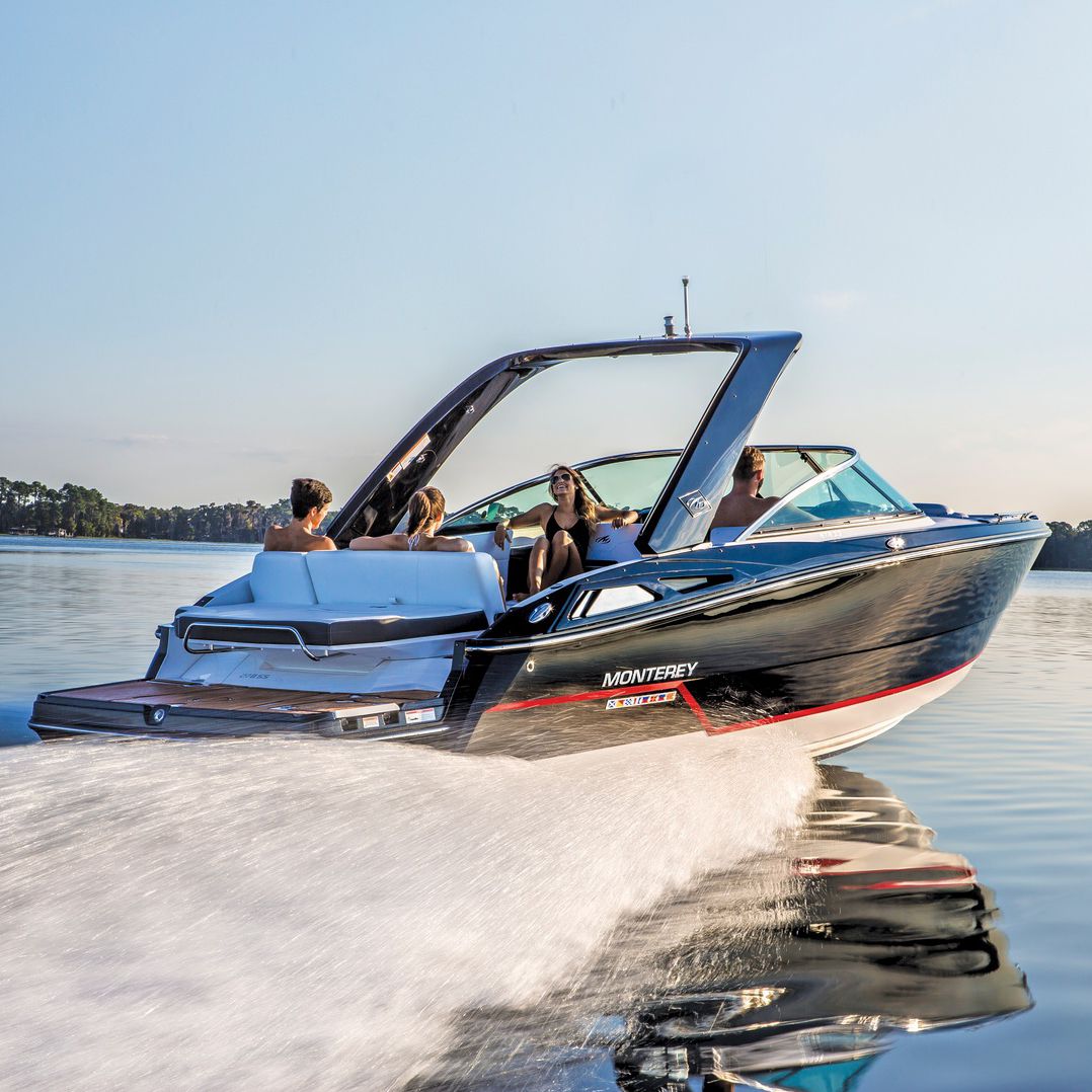 Inboard runabout - 278SS - Monterey Boats - dual-console / bowrider / ski