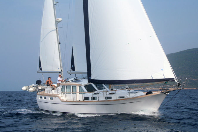 Motorsailer sailboat - 441 - Nauticat - cruising / 1-cabin