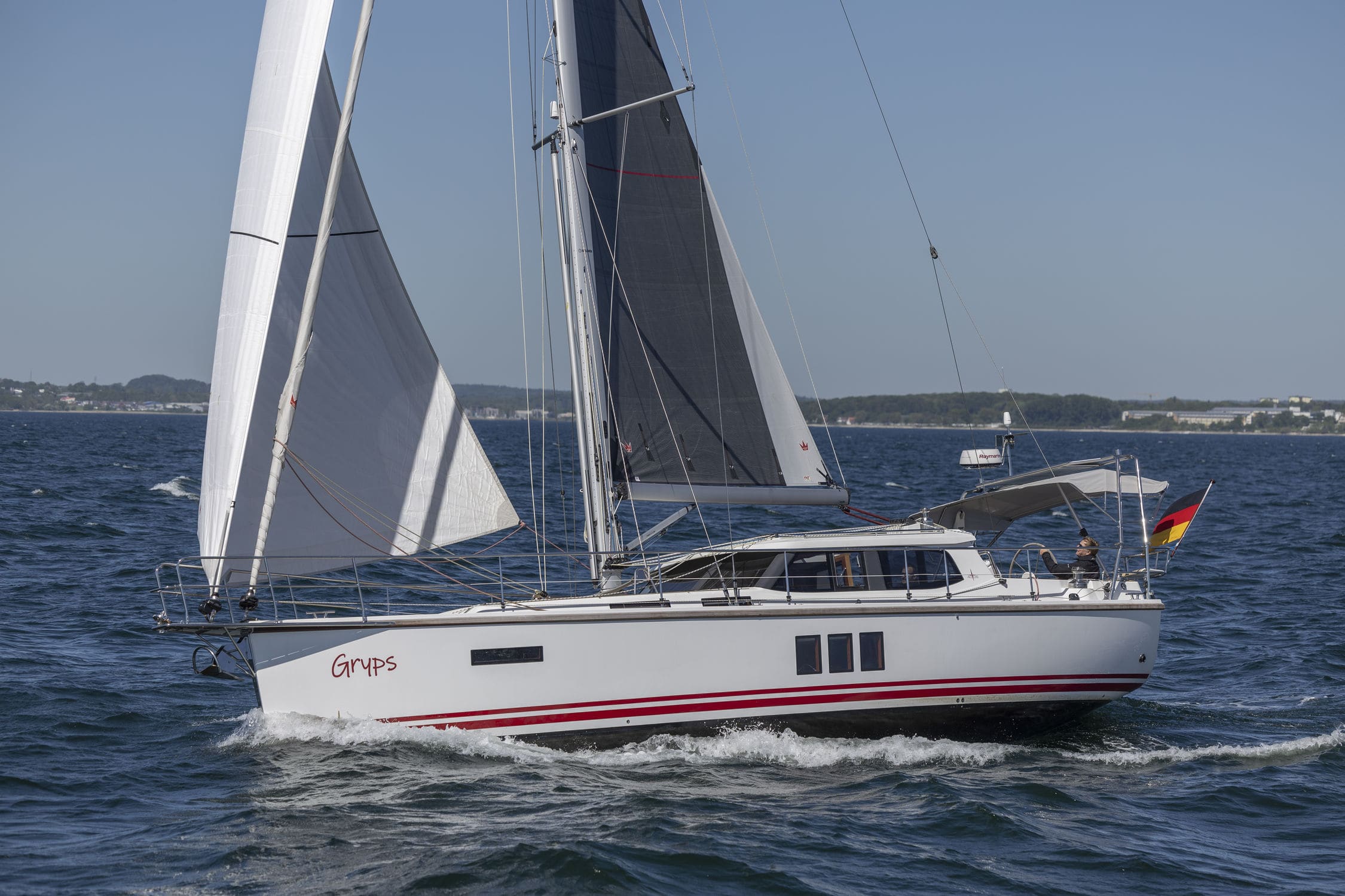 Ocean cruising sailboat - 40DS - Sirius Werft GmbH - 3-cabin / 2-cabin ...