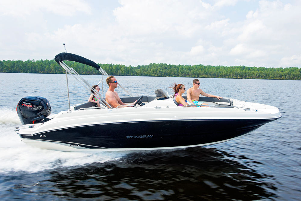 Outboard deck boat - 192SC - Stingray Boats - ski / sport-fishing / 10 ...