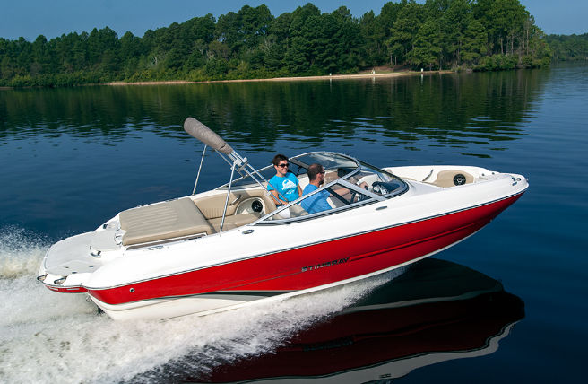 Inboard runabout - 208LR - Stingray Boats - dual-console / bowrider / ski