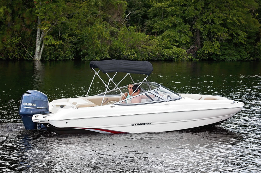 Outboard runabout - 204LR - Stingray Boats - dual-console / bowrider / ski