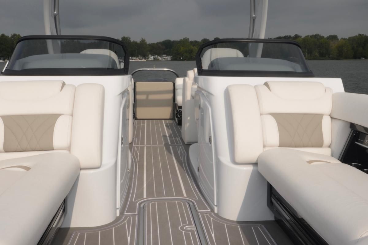 Outboard pontoon boat - M3 CRS - Sylvan Pontoons - 13-person max.