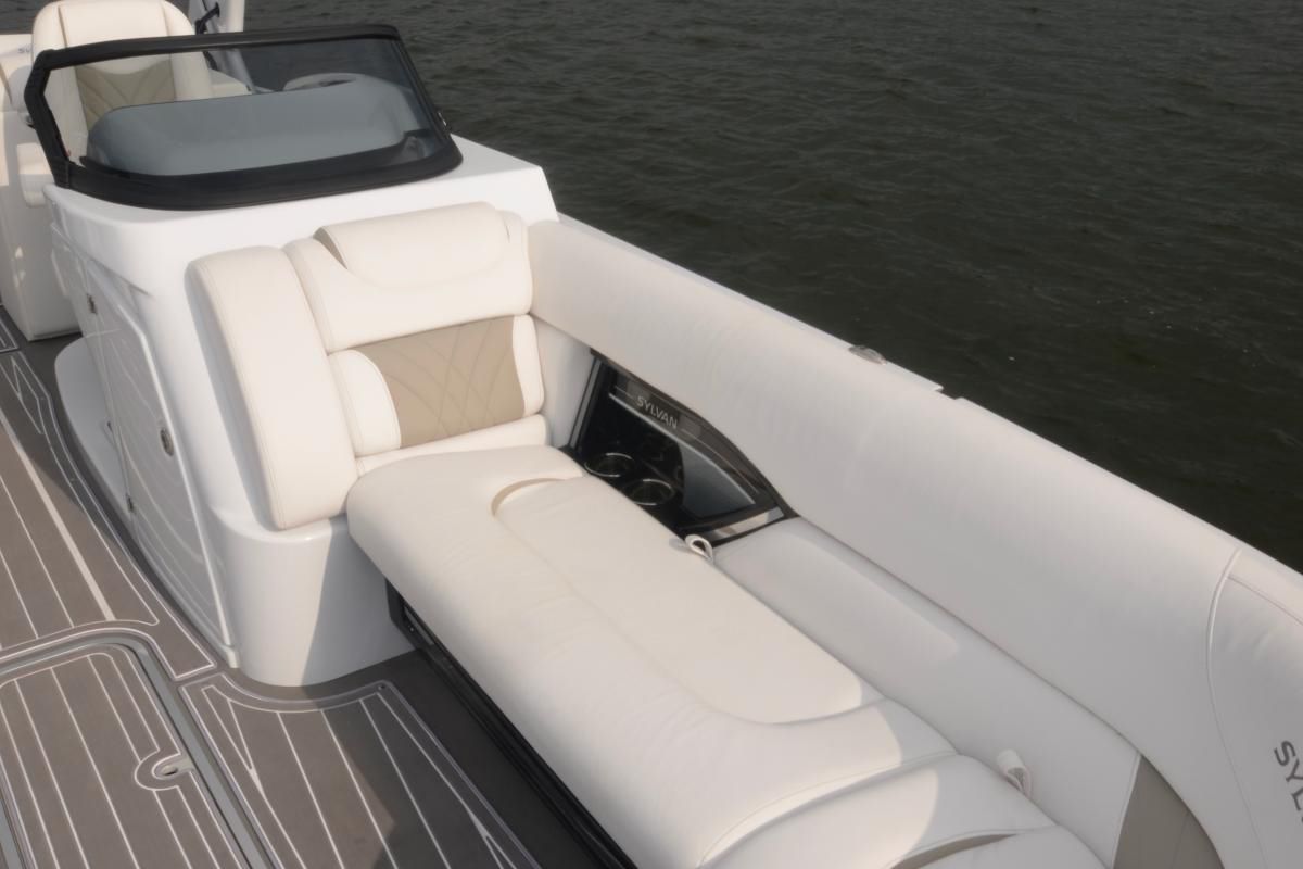 Outboard pontoon boat - M3 CRS - Sylvan Pontoons - 13-person max.
