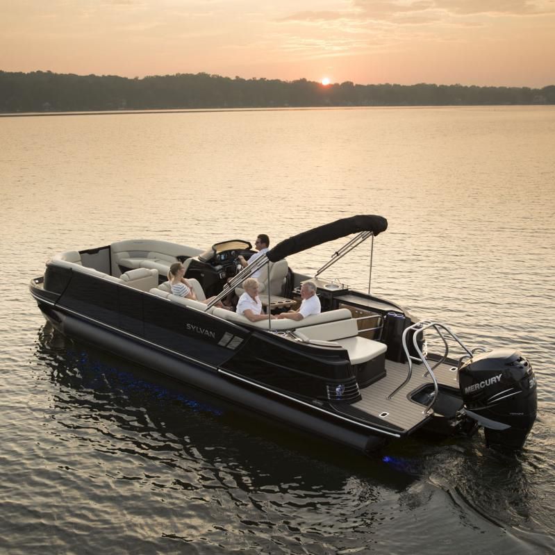 Outboard pontoon boat - M3 CRS - Sylvan Pontoons - 13-person max.