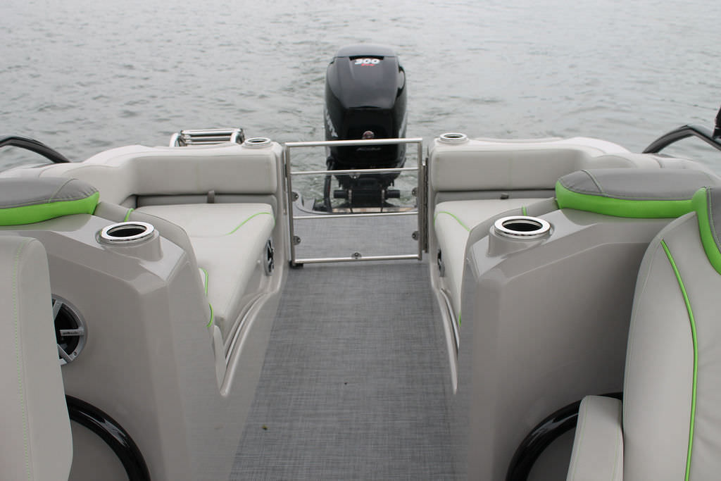 Outboard pontoon boat - S3 Extreme - Sylvan Pontoons - 11-person max.