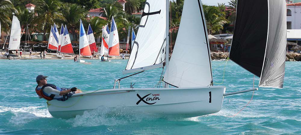 Double-handed sailing dinghy - Topaz XENON - Topper - recreational ...