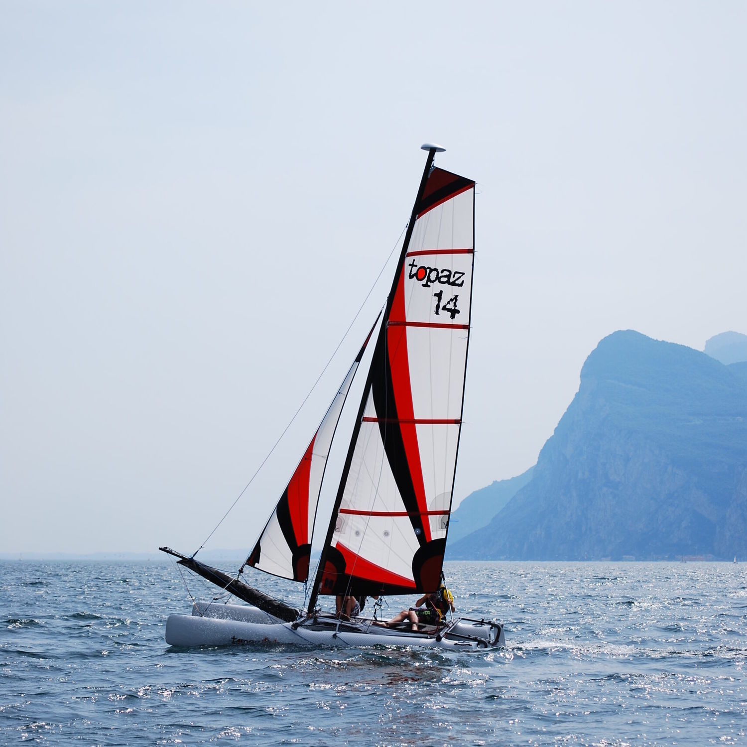 Recreational sport catamaran - TOPAZ 14 - Topper - double-handed ...