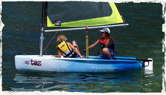 Double-handed sailing dinghy - Topaz TAZ - Topper - recreational ...