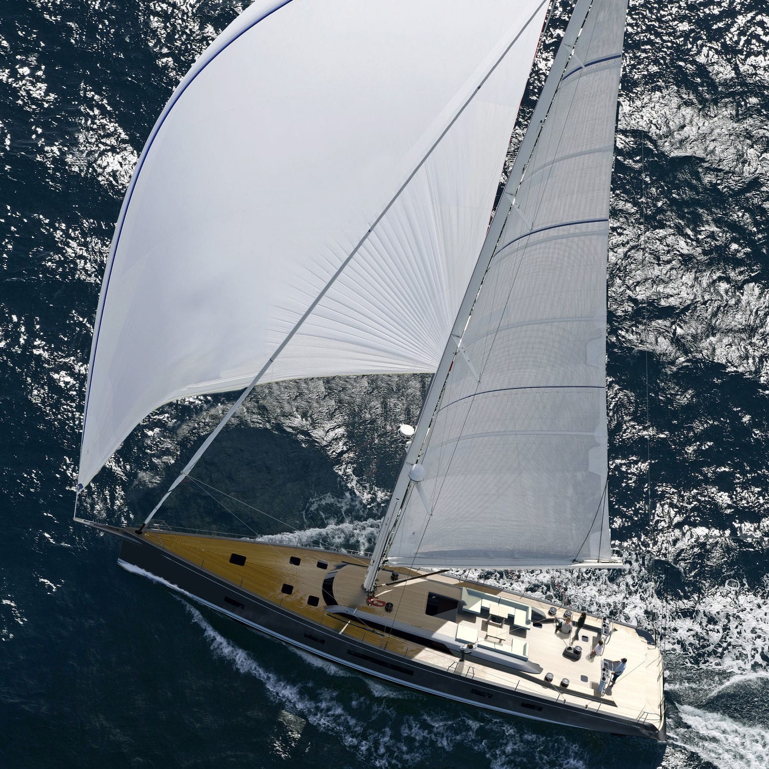 Cruising sailing yacht - 88 - Nautor Swan - 5-cabin / 6-cabin / with ...