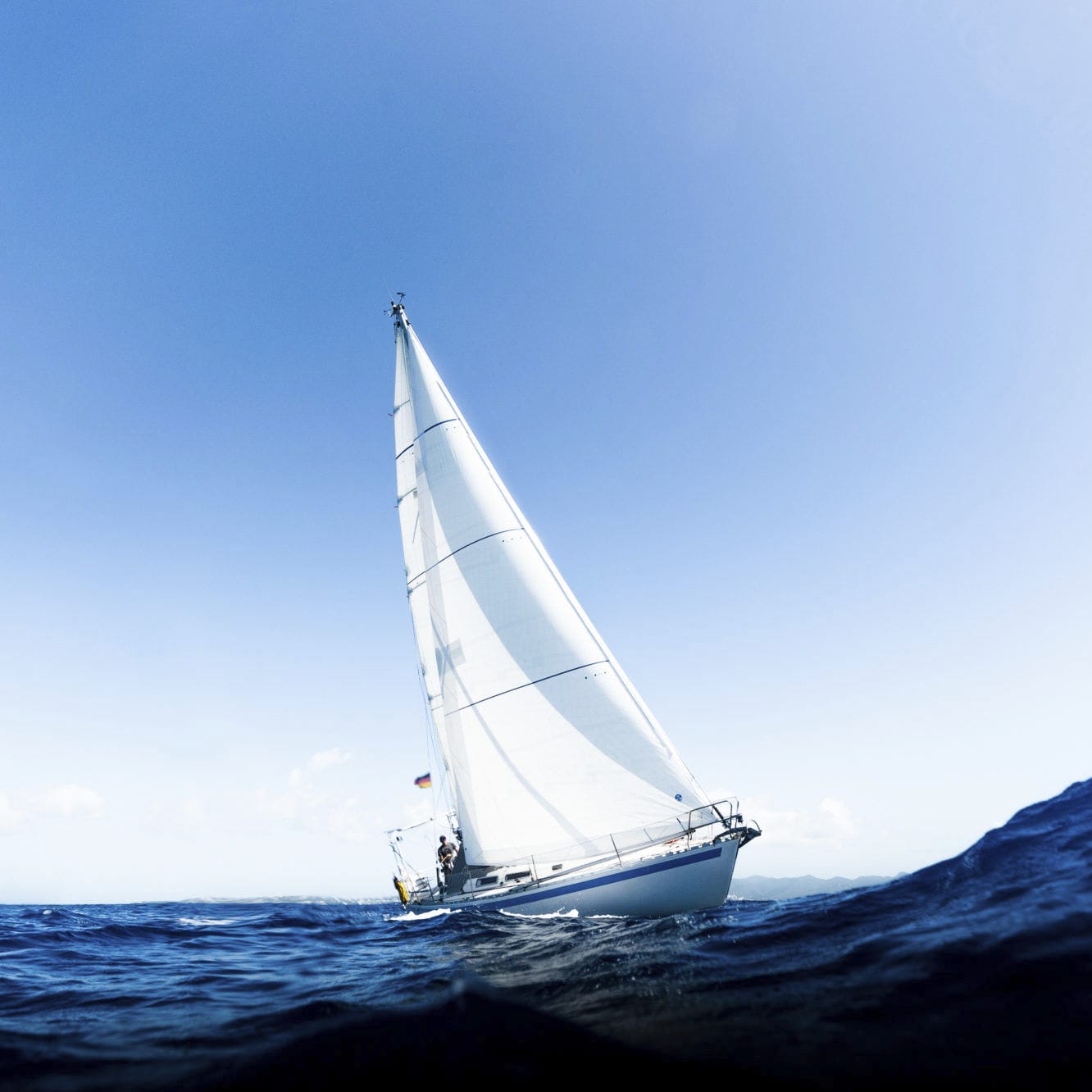 Genoa - North Sails Sailmaking - for cruising sailboats / 3DI® / furler