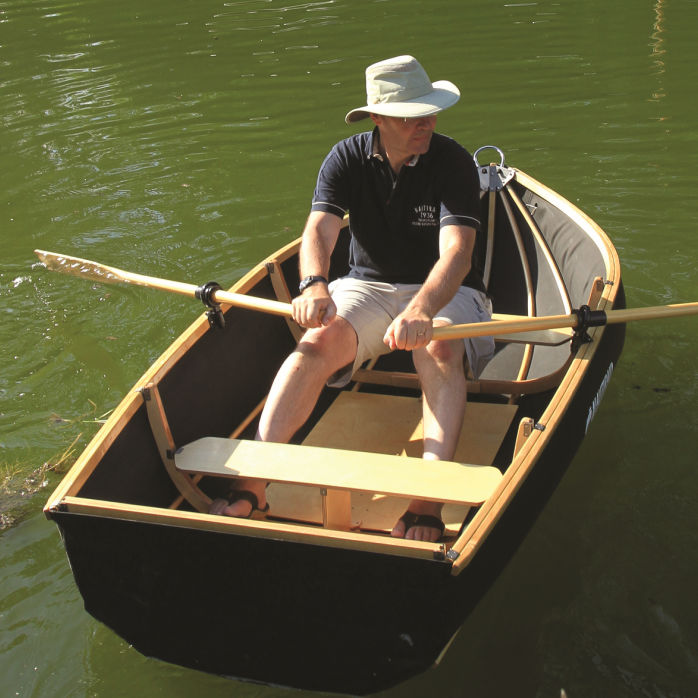 Outboard tender - CORACLE 250 - Nautiraid - foldable / open / fishing