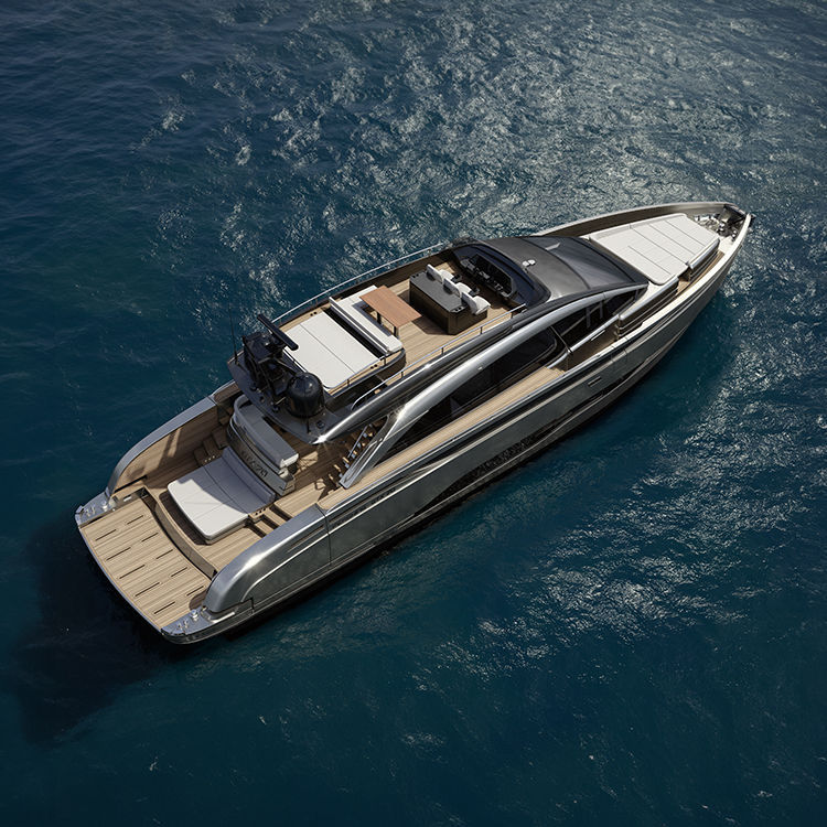 Cruising motor yacht - GTX70 - Pershing - flybridge / IPS / 3-cabin