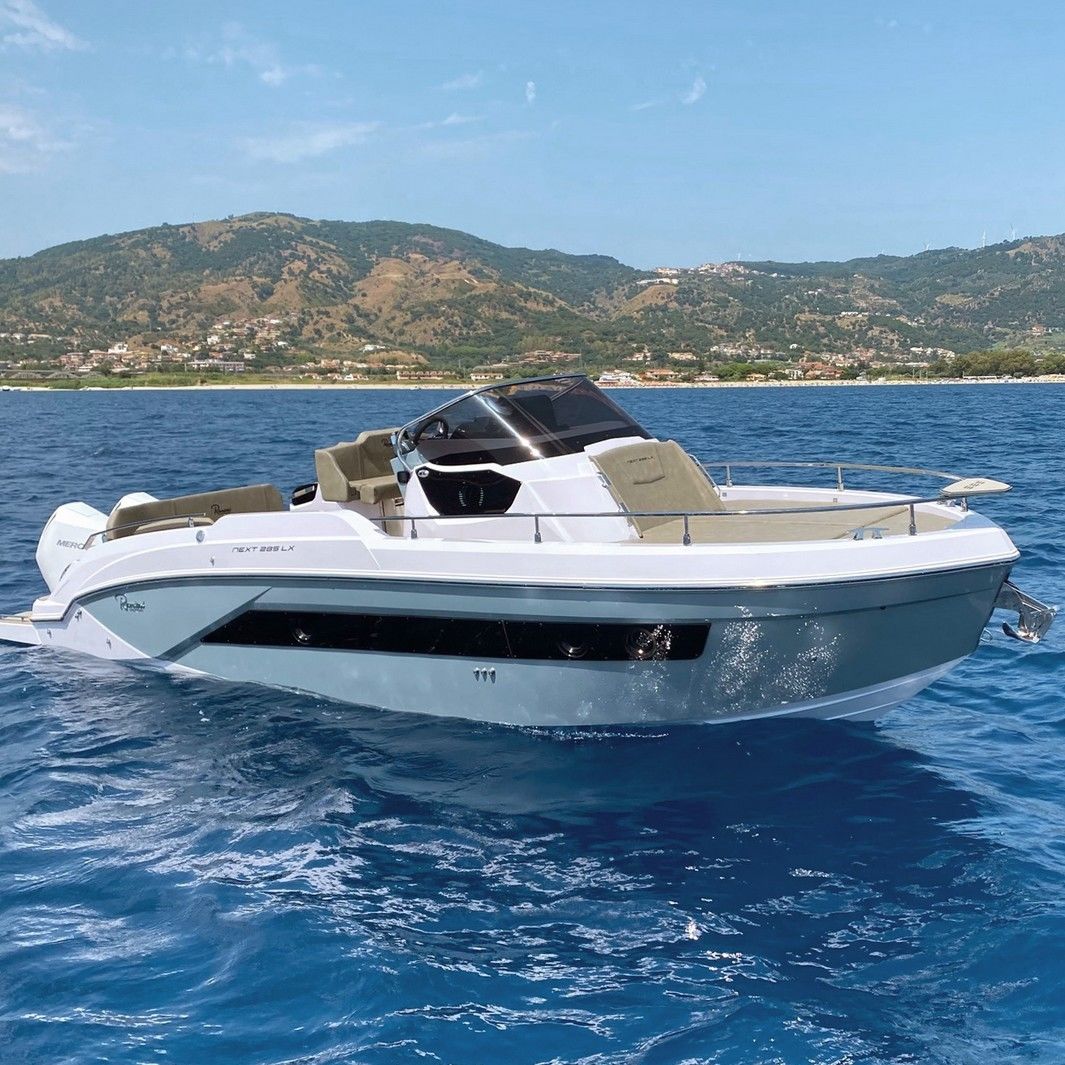 Outboard walkaround - NEXT 285 LX - Ranieri - twin-engine / center ...
