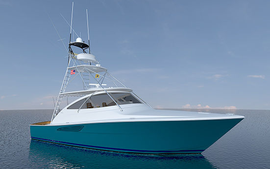 Inboard express cruiser - 44O - Viking Yachts - open / sport-fishing