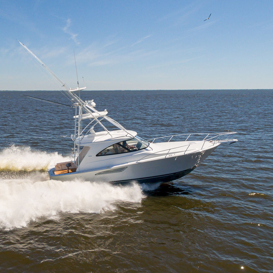 Inboard express cruiser - 44ST - Viking Yachts - open / flybridge ...