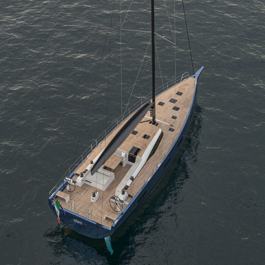 Cruising sailing yacht - 74 RS - Solaris Yachts srl - 2-cabin / with ...