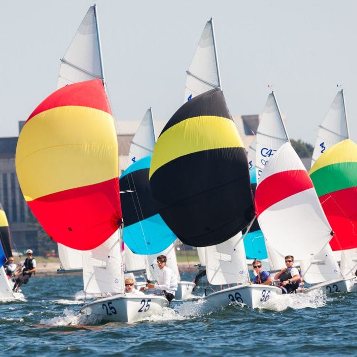 Single-handed sailing dinghy - C420 - Laser Performance - double-handed ...