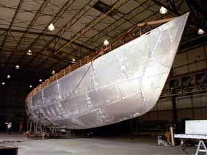 Cruising sailing super-yacht - FRERS 150' - Derecktor - open transom ...