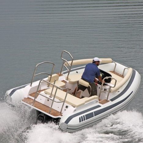 Outboard inflatable boat - LX Series - Novurania - inboard / rigid / open