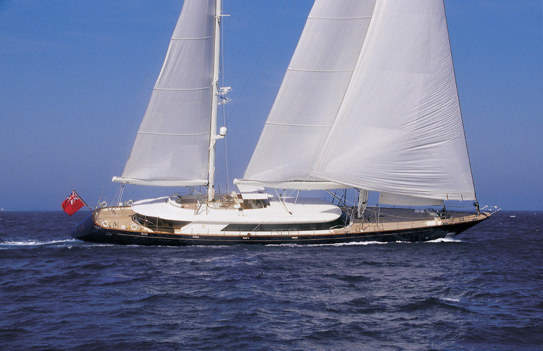 Cruising sailing super-yacht - IS A ROSE - Perini Navi - flybridge ...