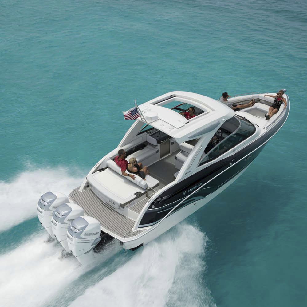 Outboard runabout - 330 - Formula - inboard / dual-console / bowrider