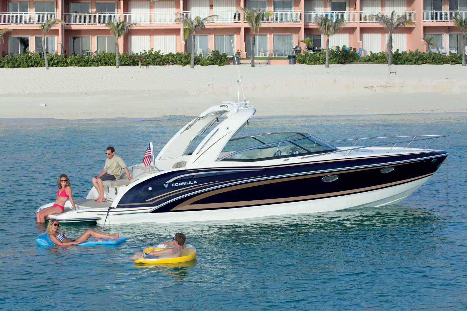 Inboard cabin cruiser - 310 Sun - Formula - open / sport / ski