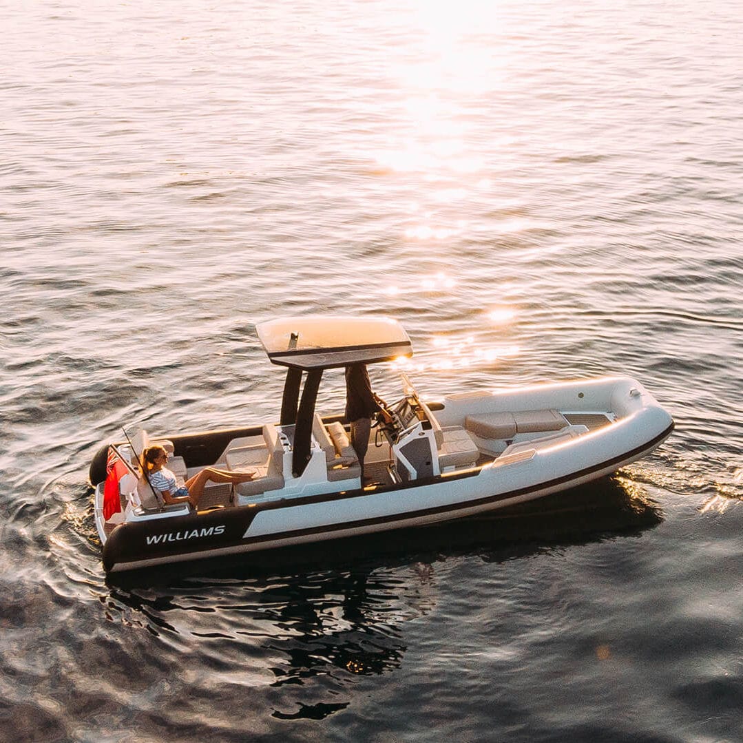 Hydro-jet inflatable boat - EvoJet 70 - Williams Jet Tenders - rigid ...