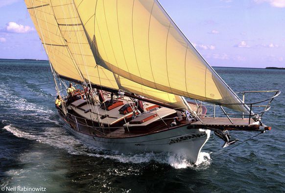 Classic sailing yacht - S/V MISTRAL - Legendary Yachts - with open ...