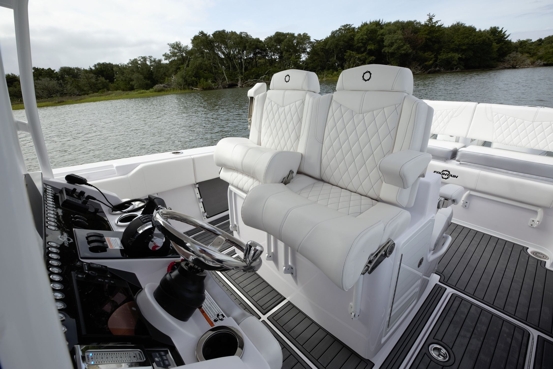 Fountain Boats Interior