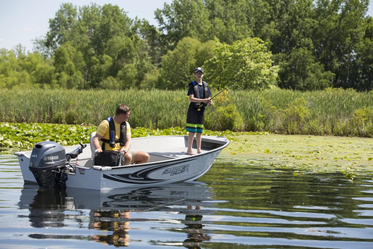 Outboard small boat - Angler 16 XL TL - Smoker Craft - open / sport ...
