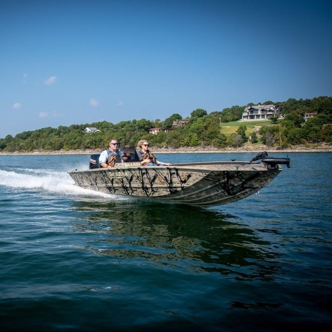 Outboard jon boat - RXV 186 - SeaArk Boats - open / side console ...