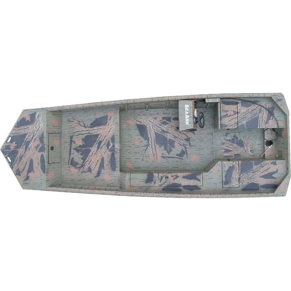 Outboard jon boat - DXS 2072 SLD - SeaArk Boats - open / side console ...