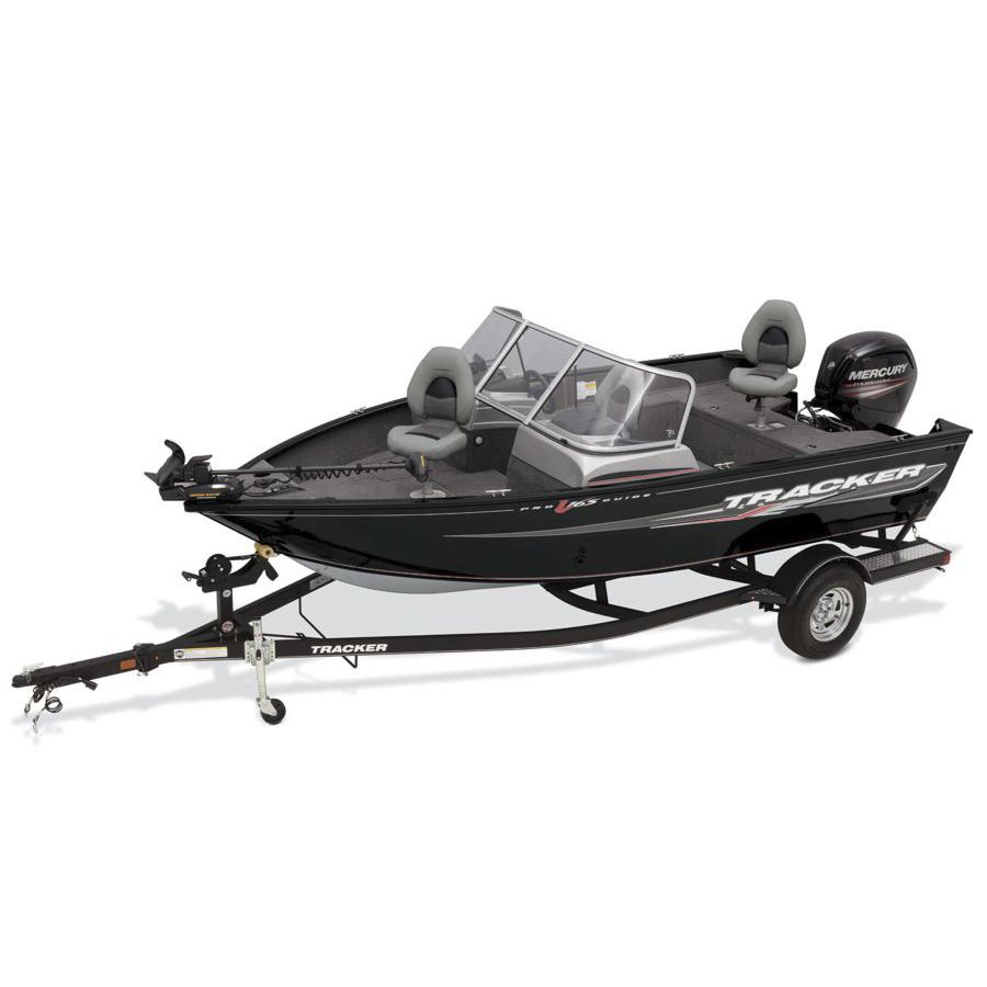 Outboard bay boat - Pro Guide™ V-165 WT - Tracker - dual-console ...
