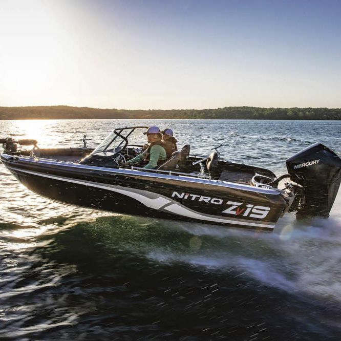 Outboard bass boat - ZV19 - Nitro - dual-console / sport-fishing / 6 ...