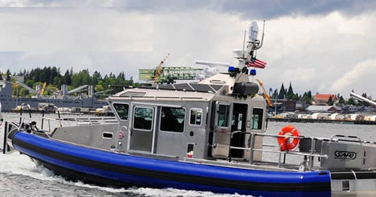 Patrol boat - SAFE 44 - Safe Boats - inboard / aluminum / rigid hull ...