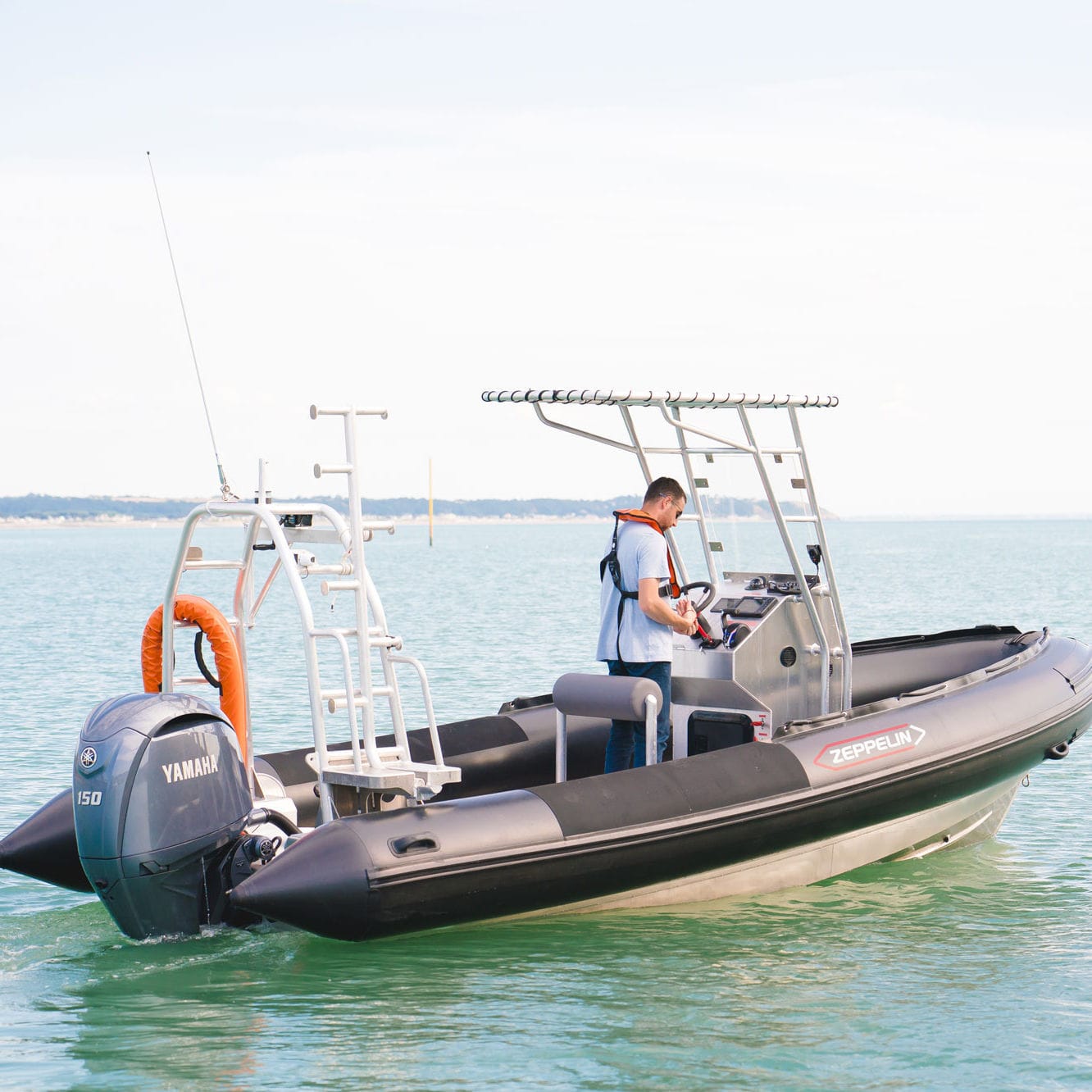 Aluminum professional boat - 620 XV ALU - Zeppelin - patrol boat ...