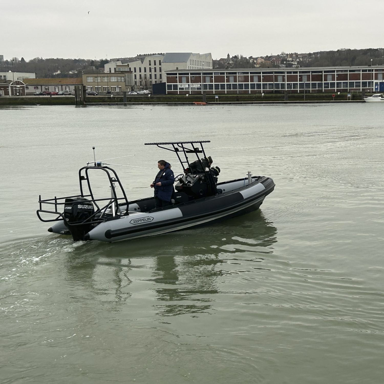 Aluminum professional boat - 698 XV ALU - Zeppelin - patrol boat ...