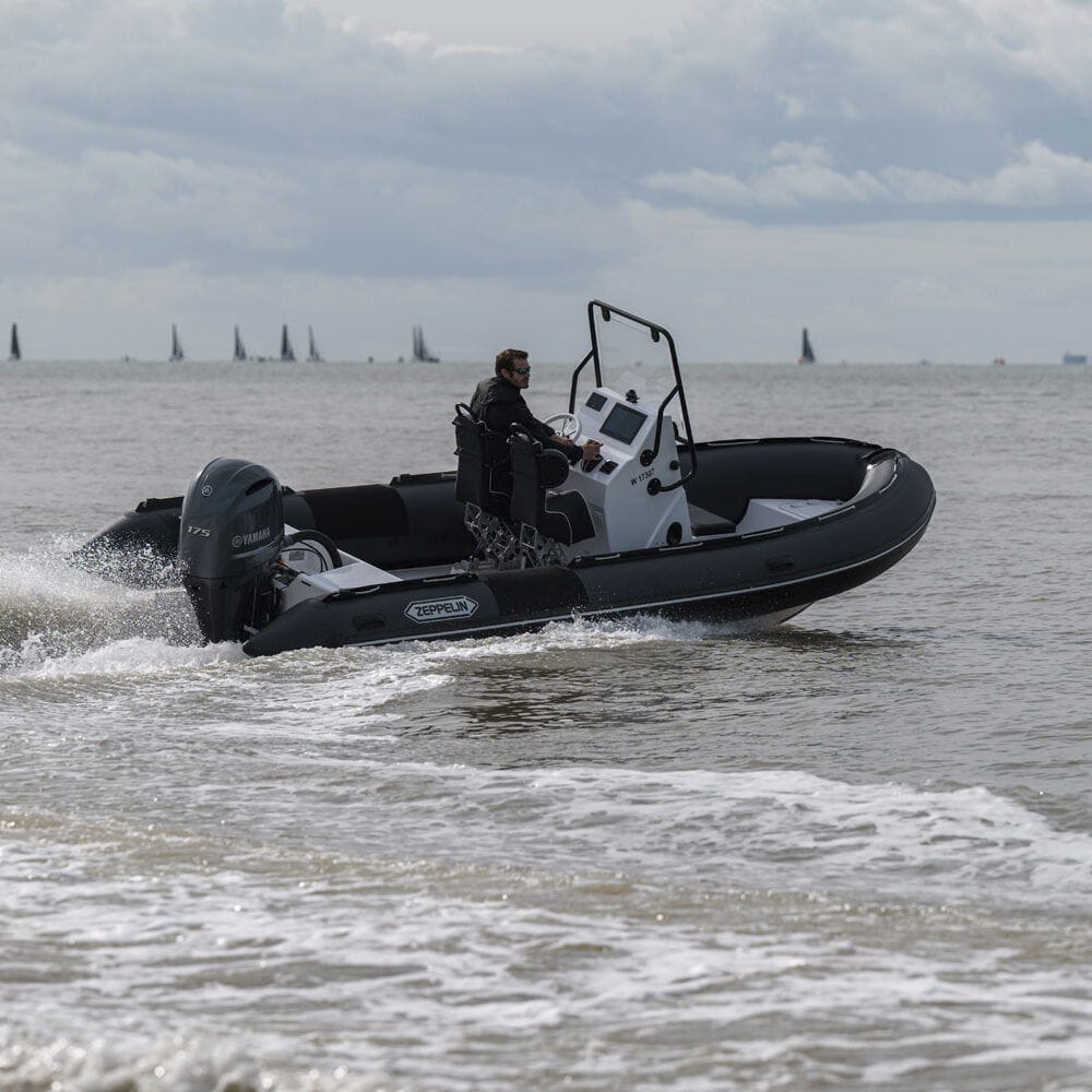 Patrol boat - 21 VPRO - Zeppelin - outboard / rigid hull inflatable boat