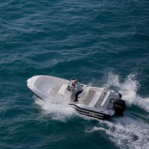 Outboard inflatable boat - 61 Series - Zar Formenti - rigid / open ...