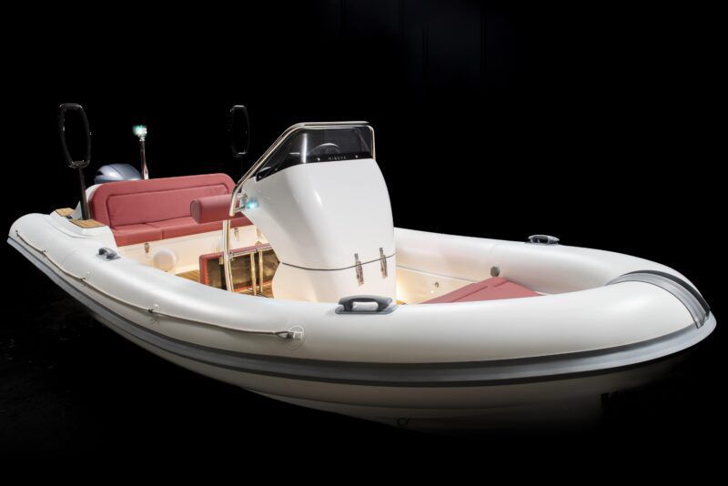 Outboard inflatable boat - 5.5M OB - Ribeye - rigid / open / center console
