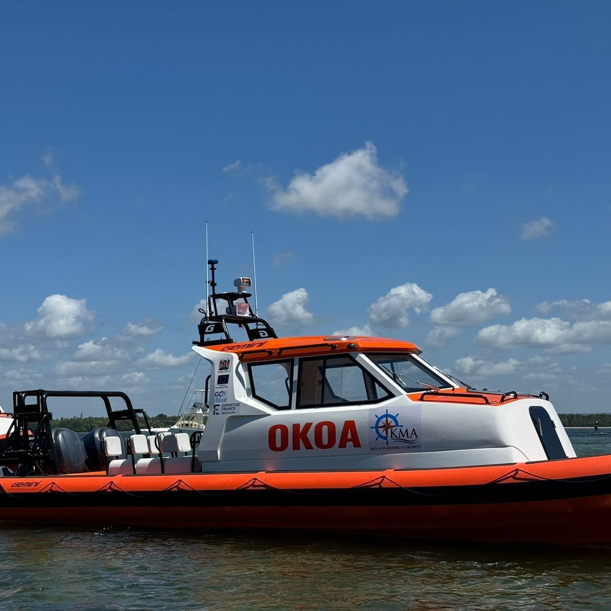 Professional rescue boat - WAVERIDER 1060 GRP - GEMINI MARINE PTY LTD ...