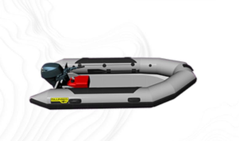 Rescue boat - 380 PRORAID - Sillinger - harbor service boat / polyester ...