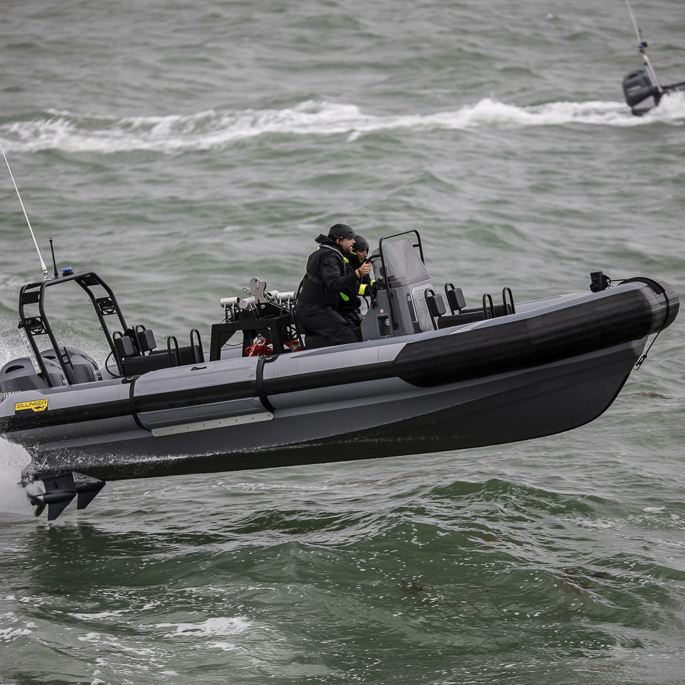 Patrol boat - 670 PRORAID - Sillinger - rescue boat / dive support boat ...