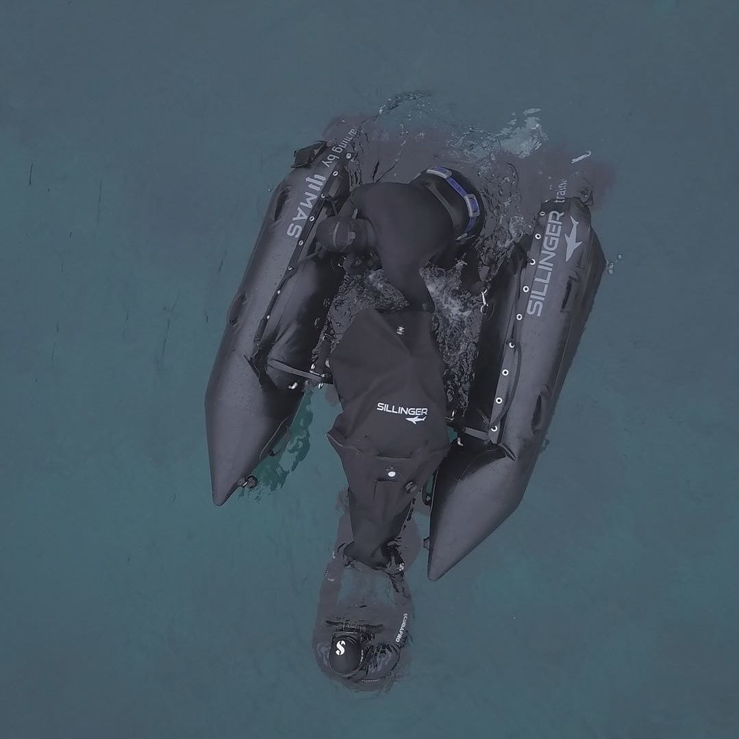 Outboard professional boat - 380 SRD - Sillinger - foldable inflatable boat