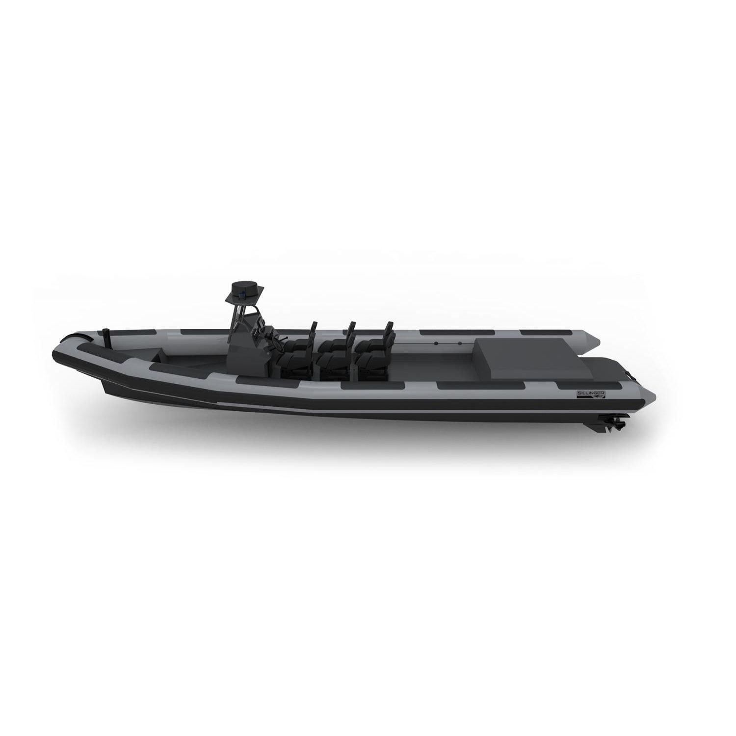 Military boat - 1000 RAFALE® - Sillinger - inboard / aluminum / rigid ...