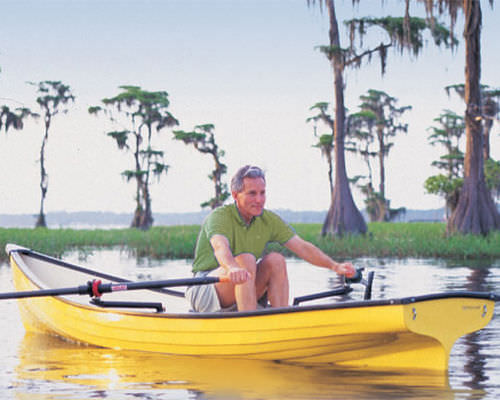 Classic rowing boat - HERITAGE 15 CARBON - Little River - single scull