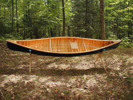 Multi-use canoe - THE AMERICAN BEAUTY - Northwoods - tandem / wooden