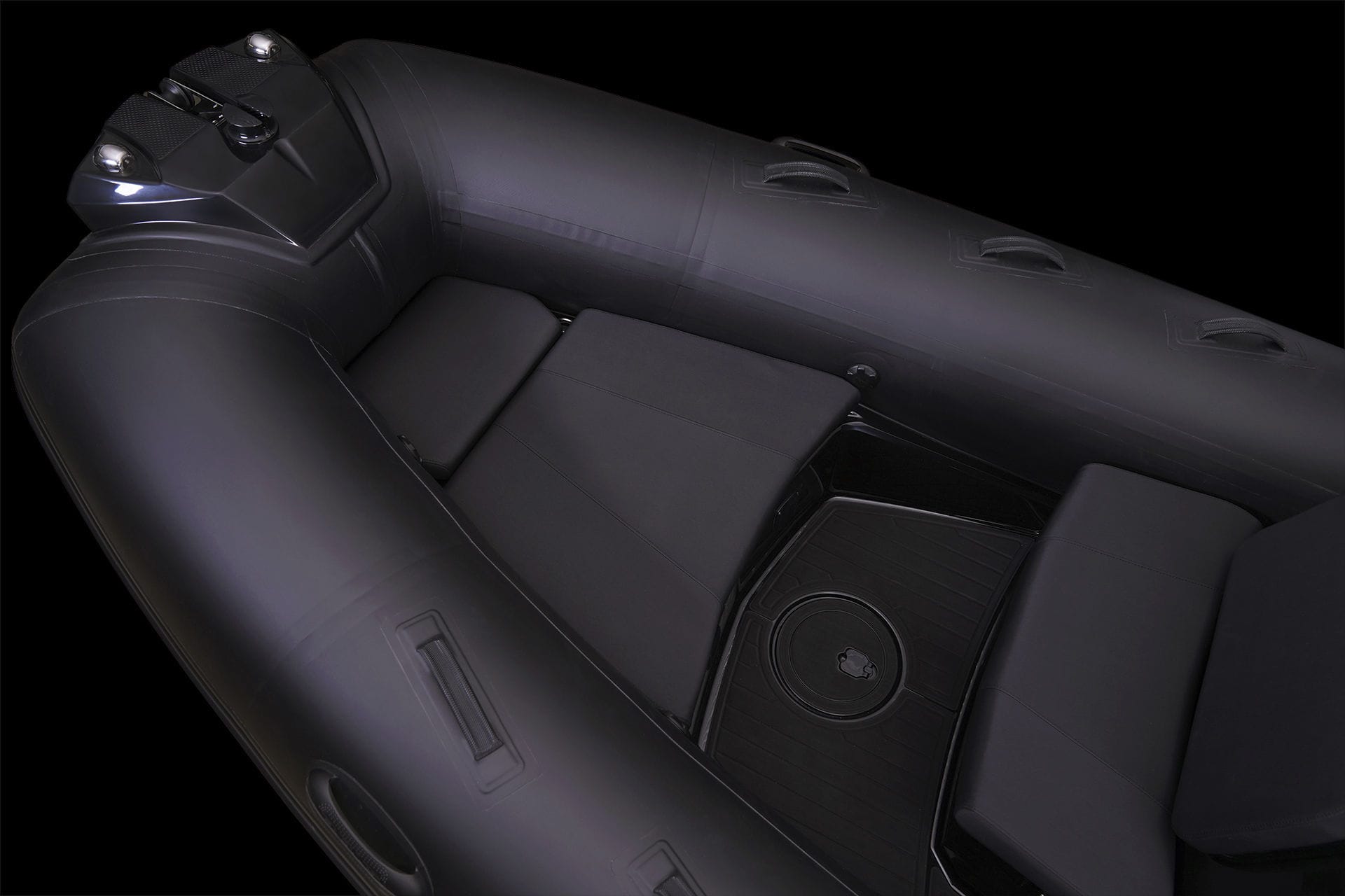 Outboard inflatable boat - EAGLE 5 - Brig - rigid / side console / sport